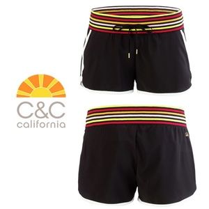 C&C California | Shorts | Cc California Contrast Woven Short Nwt Sz ...
